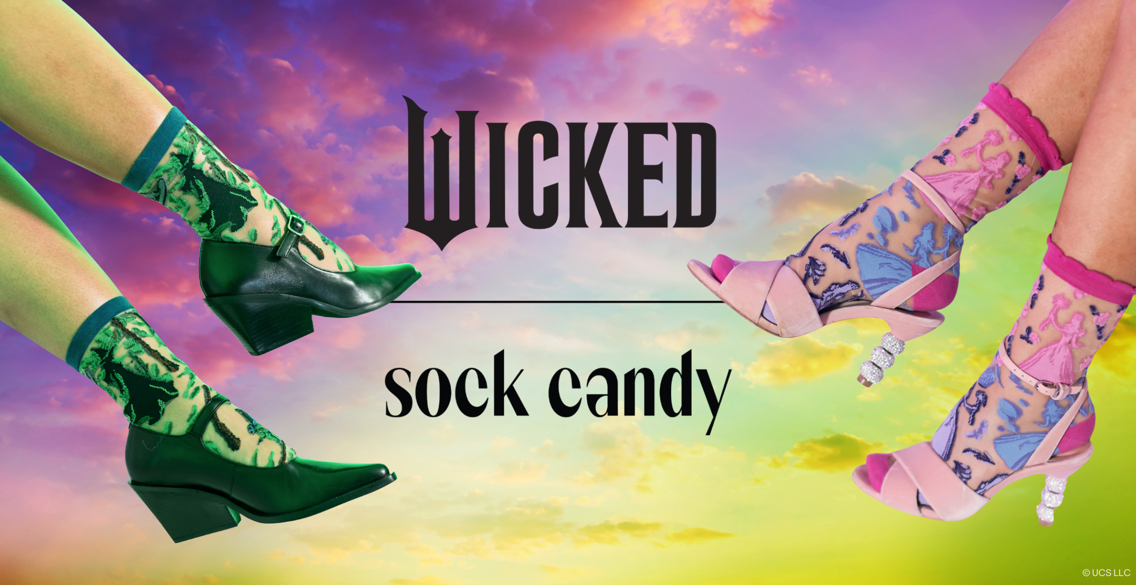 Wicked x Sock Candy | Wicked For Good Socks for Women