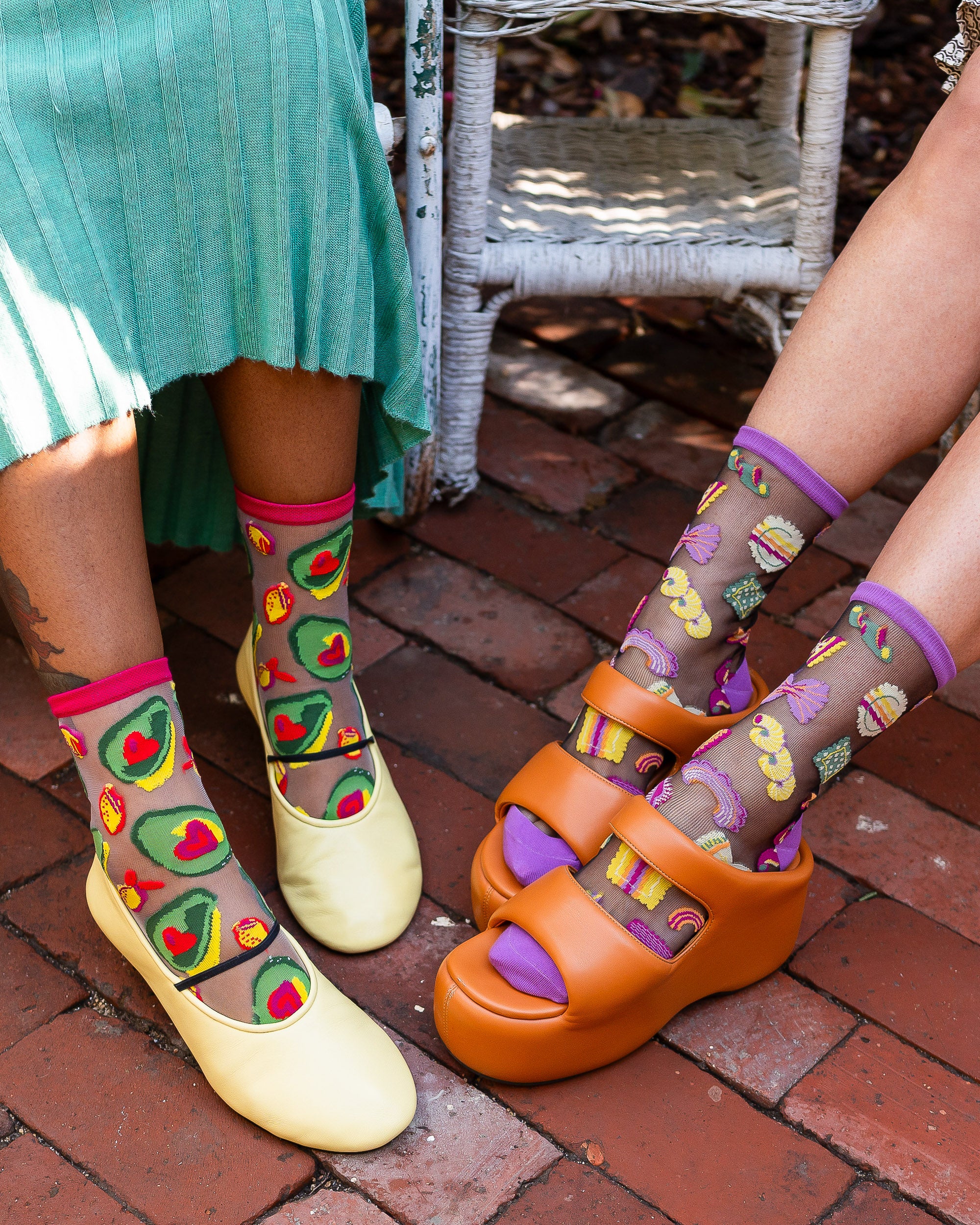 Food Lovers Sheer Socks Bundle - Women's Food Themed Socks – Sock Candy