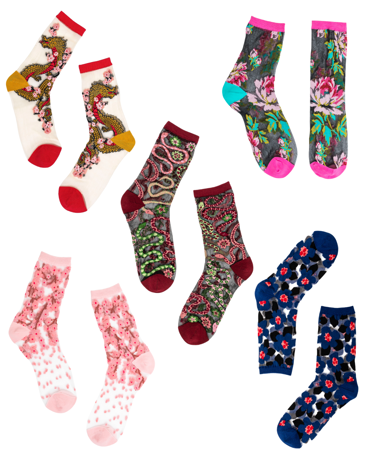 Shark Tank Socks Bundle - Sock Candy Sheer Socks