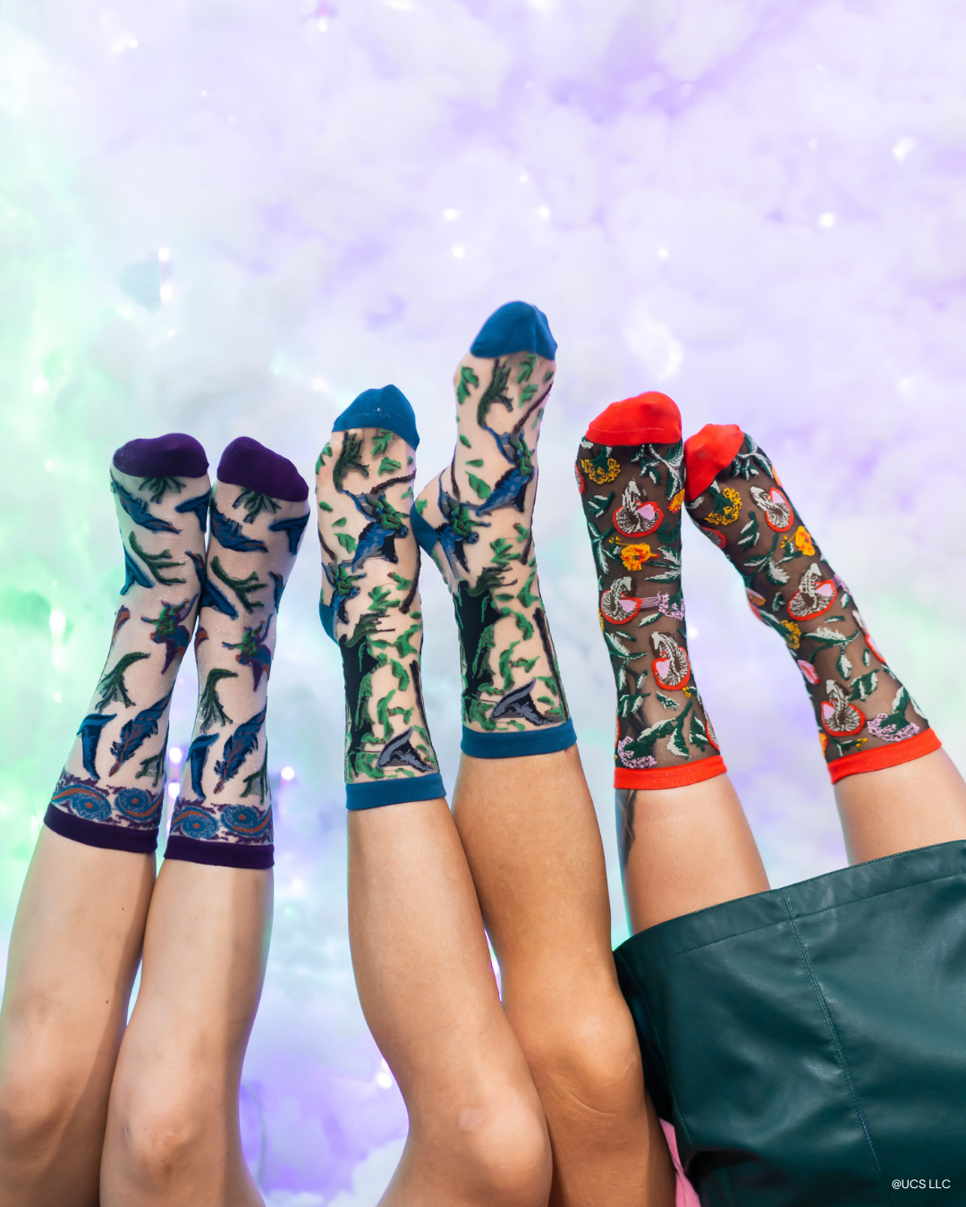Wicked Elphaba Thropp Sheer Socks - Wicked x Sock Candy