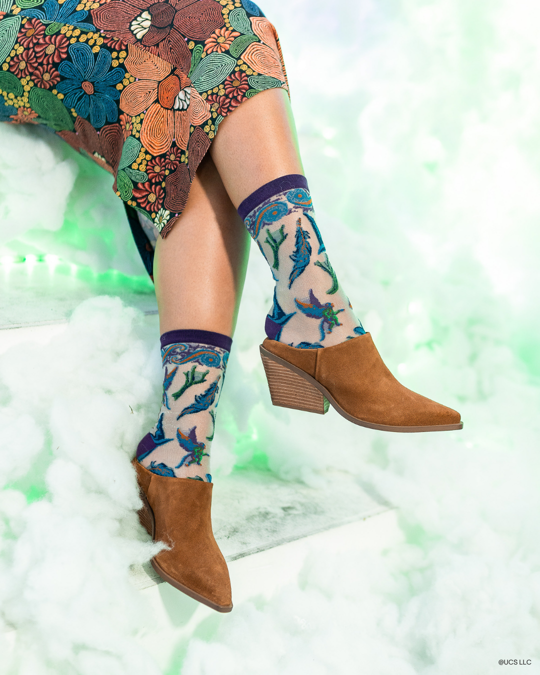 Wicked Elphaba Fashion Socks - Sock Candy x Wicked